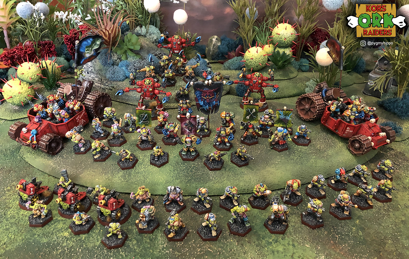 Army Showcase: Kor’s Raiders – Cowabunga Journal